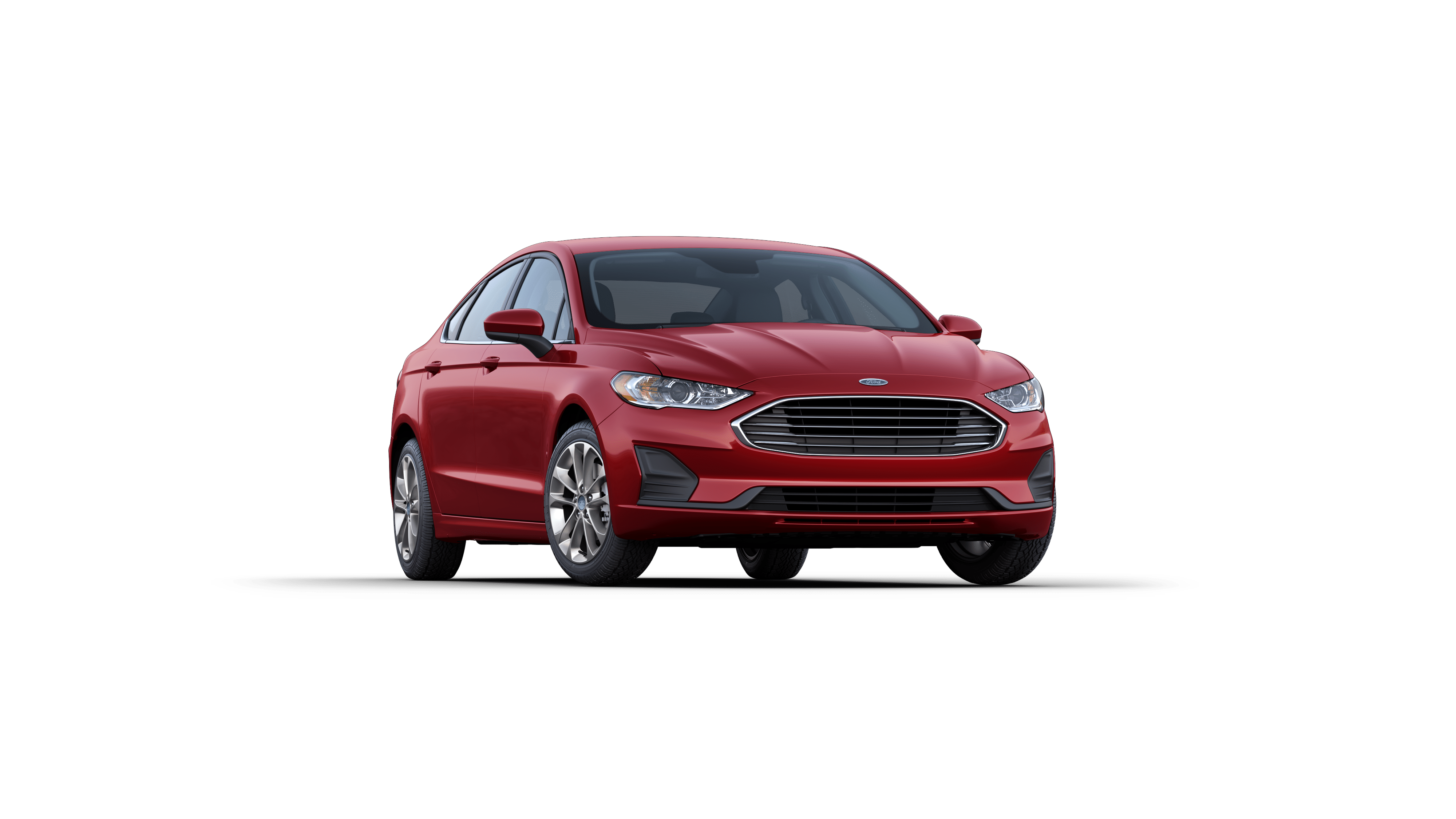 New 2020 Ford Fusion Hybrid SE FWD in Rapid Red Metallic Tinted ...